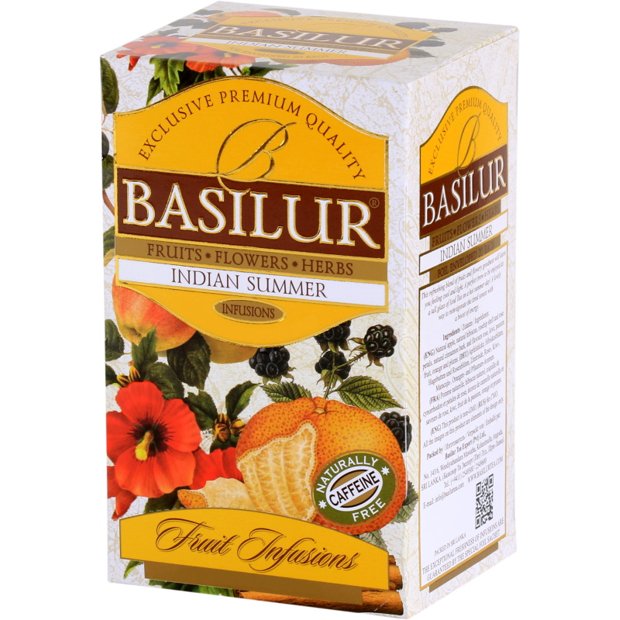 Chá Basilur - Fruit Infusions Indian Summer - Importado Sri Lanka ...
