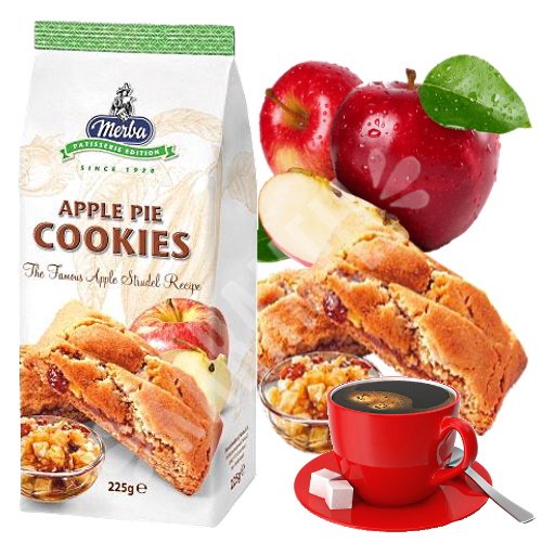 Apple Pie Cookies Merba - Biscoito sabo Torta De Maçã - Holanda ...