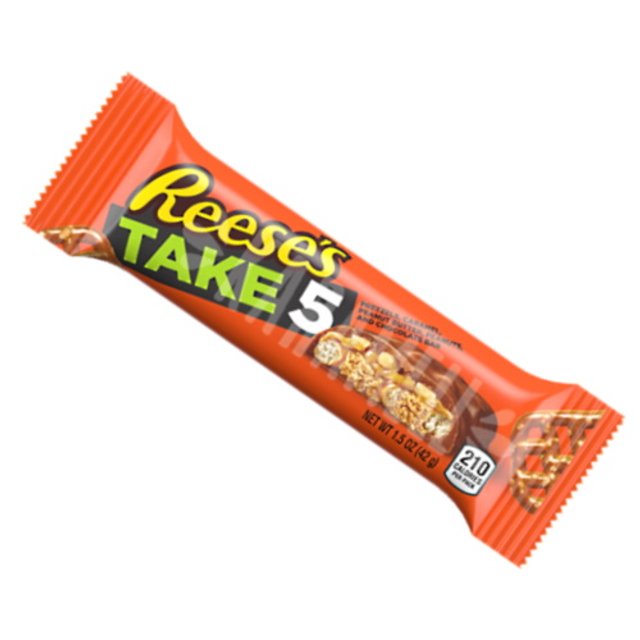 Reese's Take 5 - Chocolate com Pretzels Caramel Peanut Butter - EUA | Karamell Store