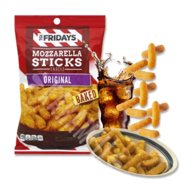 Snacks Mozzarella Sticks Original - TGI Fridays - EUA | Karamell Store