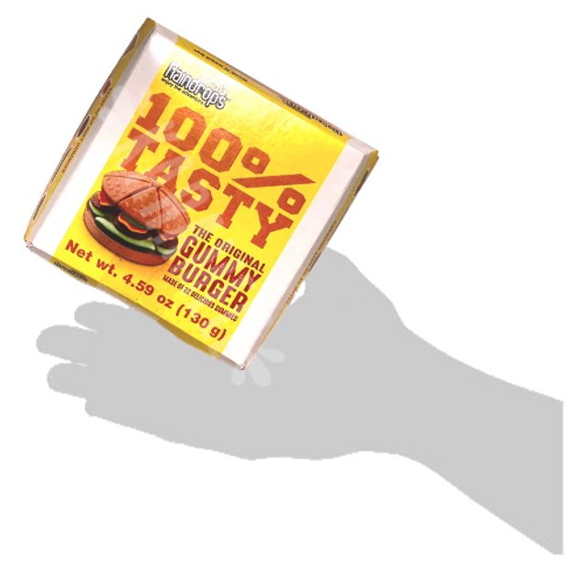 Balas Raindrops Gummy Hamburger The Original - Importado Holanda ...