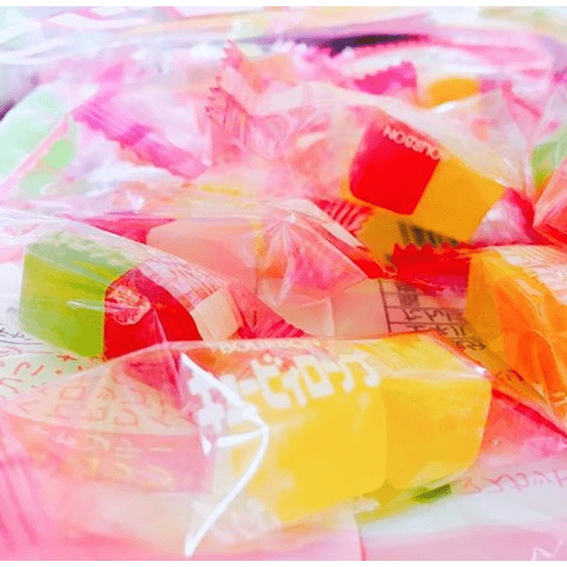 Bourbon Cuby Rop Candy - Bala Japonesa Sabor Frutas | Karamell Store