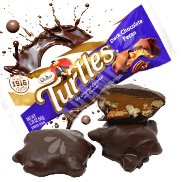 De Met's Turtles Dark Chocolate Pecan - Importado EUA | Karamell Store
