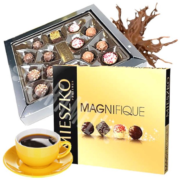 Bombons Chocolate Magnifique - Mieszko - Importado Polônia | Karamell Store