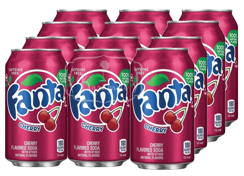 Fanta Cherry - Refrigerante Sabor Cereja - KIT | Karamell Store
