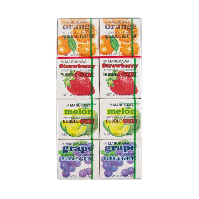 Chicletes Japoneses - Frutas - Mini Kit 8 Caixinhas | Karamell Store