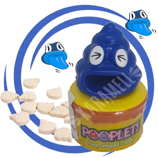 Balas Pooplets Poop Shaped Candy - Kids Mania - Importado | Karamell Store