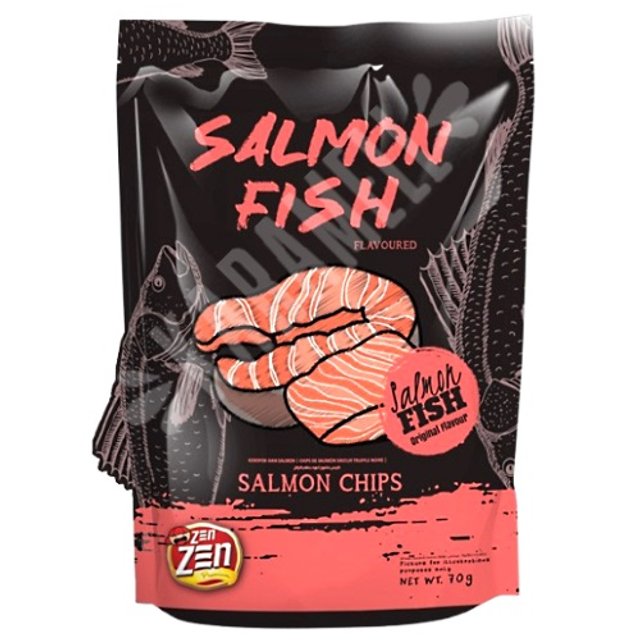 Salgadinho Salmon Fish Chips Original - Importado Malásia | Karamell Store