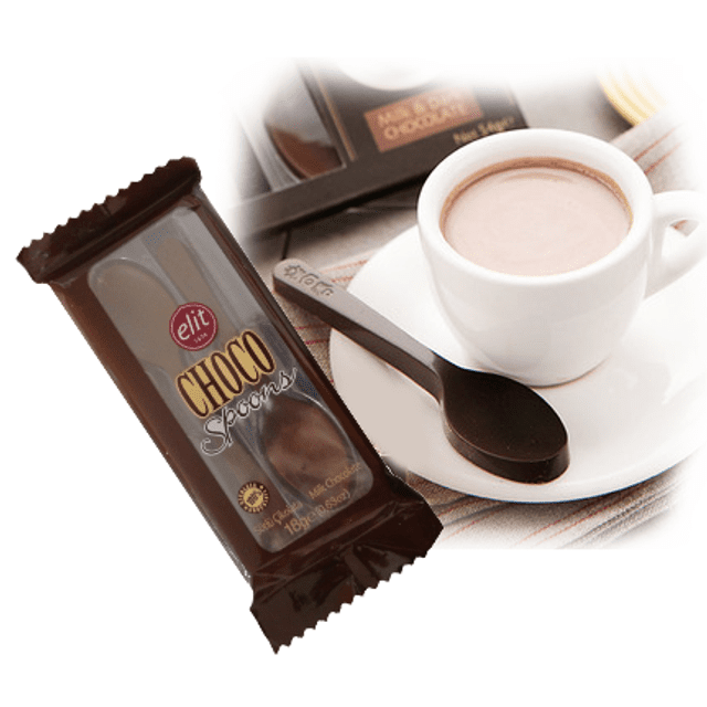 Chocolates da Turquia - Elit Choco Spoons - Chocolate | Karamell Store