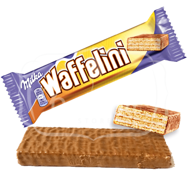 Milka Waffelini - Chocolate Recheado Creme Baunilha Importado Áustria ...