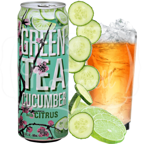 Arizona Green Tea Cucumber with Citrus Bebida Importada Estados Unidos ...