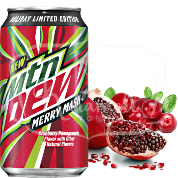 Refrigerante Mountain Dew - Merry Mash Up Importado dos Estados Unidos ...