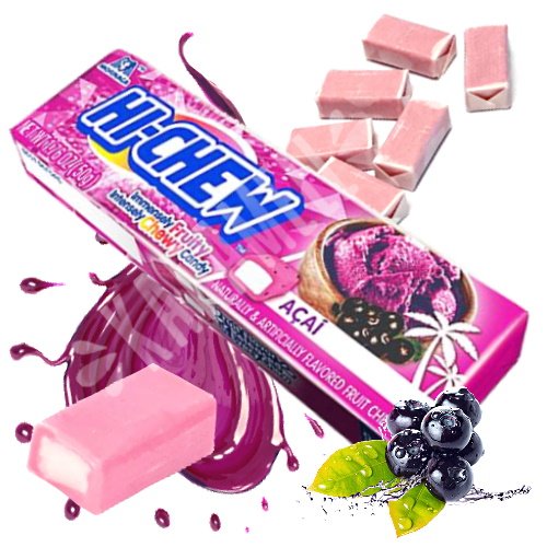 Hi Chew Açai Bala Mastigável Morinaga - Importado Japão | Karamell Store