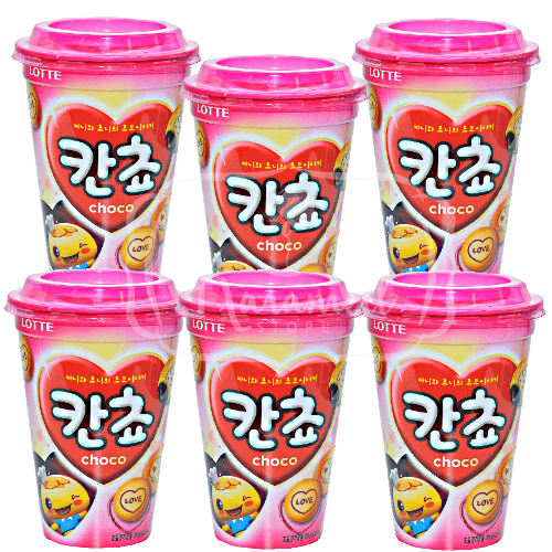 Biscoitos Importados Coreia - ATACADO 6x - Kancho Choco Biscuits Cup ...