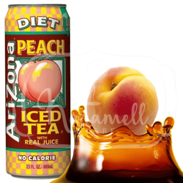 Arizona Diet Iced Tea Peach Real Juice - Bebida Estados Unidos ...