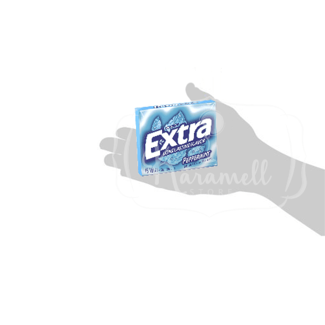 Wrigley's Extra Peppermint Chicletes Hortelã Sem Açúcar Importado EUA ...
