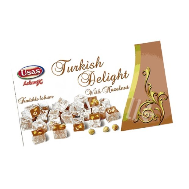 Bala de Goma Turca com Avelã - Turkish Deligth - Turquia | Karamell Store