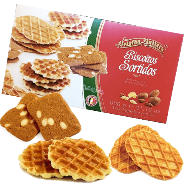 Belgian Butters - Biscoitos Amanteigados Com Avelãs | Karamell Store