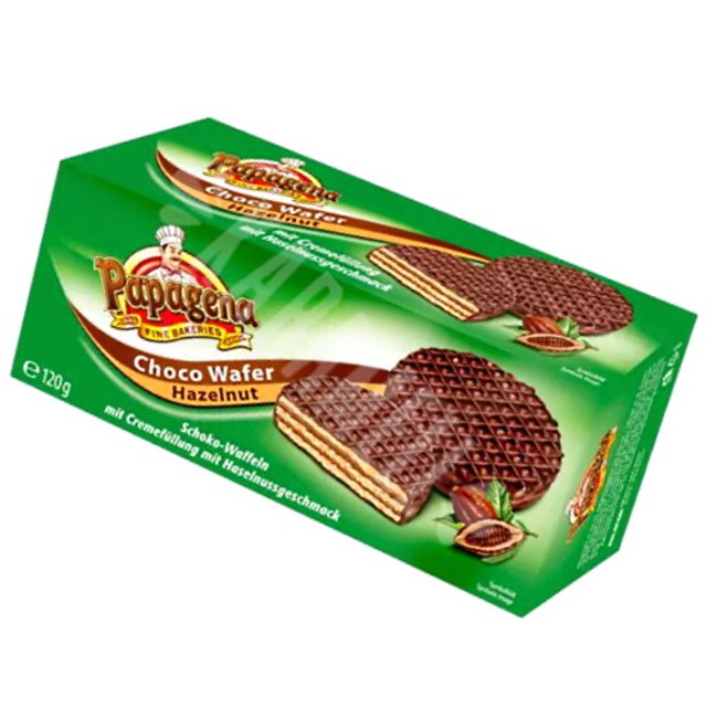 Choco Wafer Hazelnut Fine Bakeries - Papagena - Importado Áustria ...