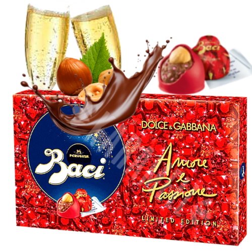 Chocolate Amore Passione Baci Dolce e Gabbana Big Box - Itália ...