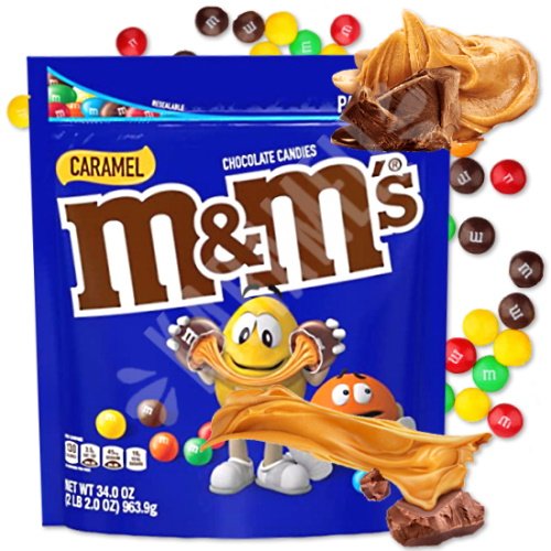 M&M's Caramel 963.9g - Caramelo - Importado EUA | Karamell Store