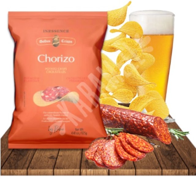 Potato Crisps Croustilles Chorizo - Rublo Snacks - Importado Espanha ...