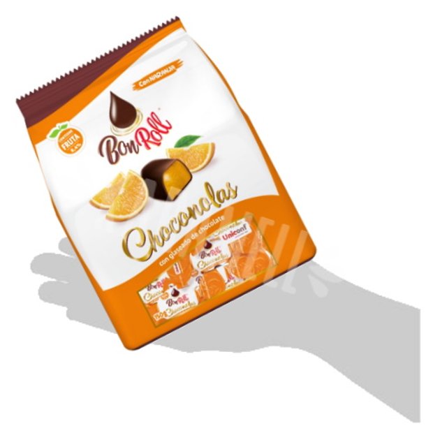 Chocolate Bon Roll Choconolas Laranja - Uniconf - Espanha | Karamell Store