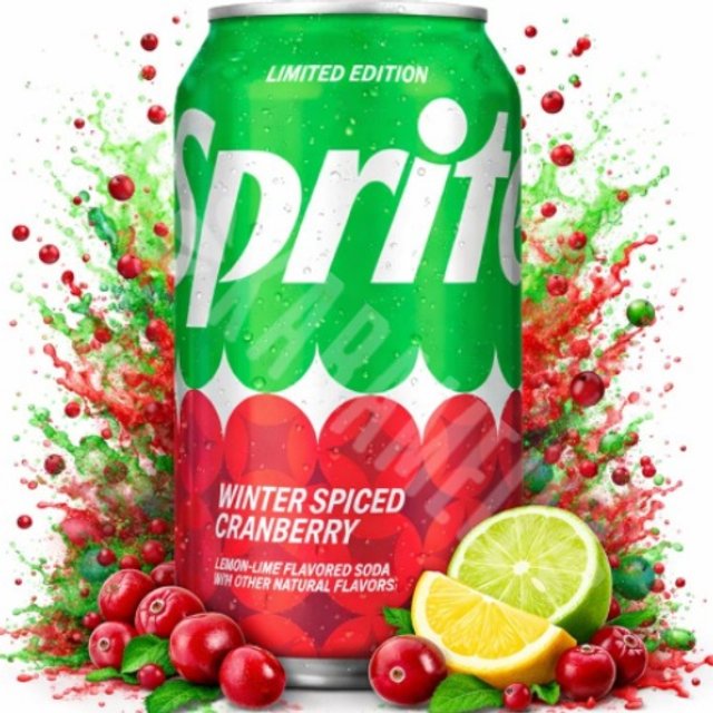 Refrigerante Sprite Winter Spiced Cranberry 355ml - Importado EUA ...