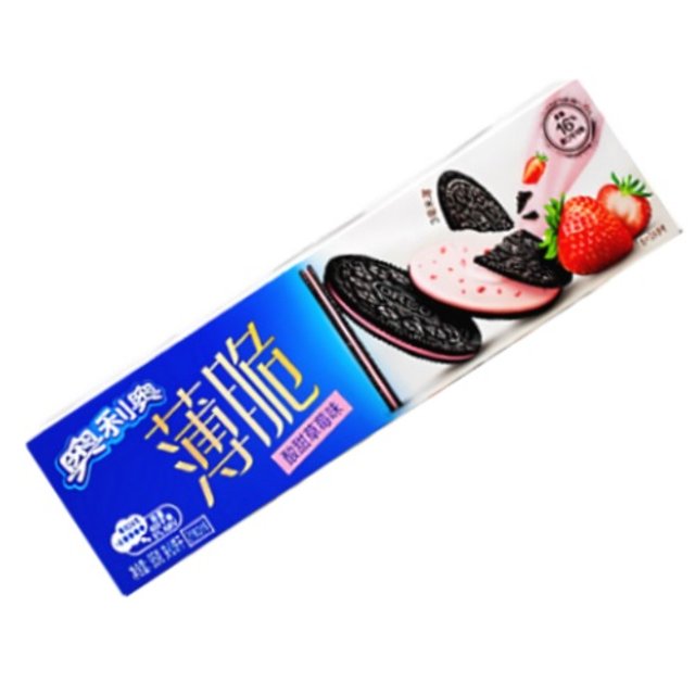 Biscoito Oreo Thin Sweet And Sour Strawberry - Importado | Karamell Store