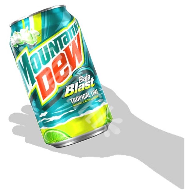 Refrigerante Mountain Dew Baja Blast Tropical Lime 355ml - EUA ...