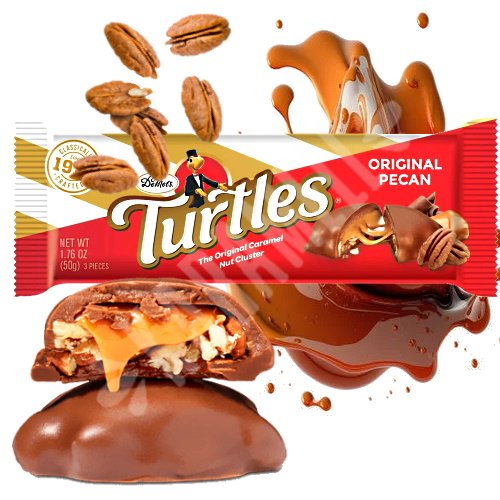 Chocolate De Met's Turtles Original Pecan - Importado EUA | Karamell Store