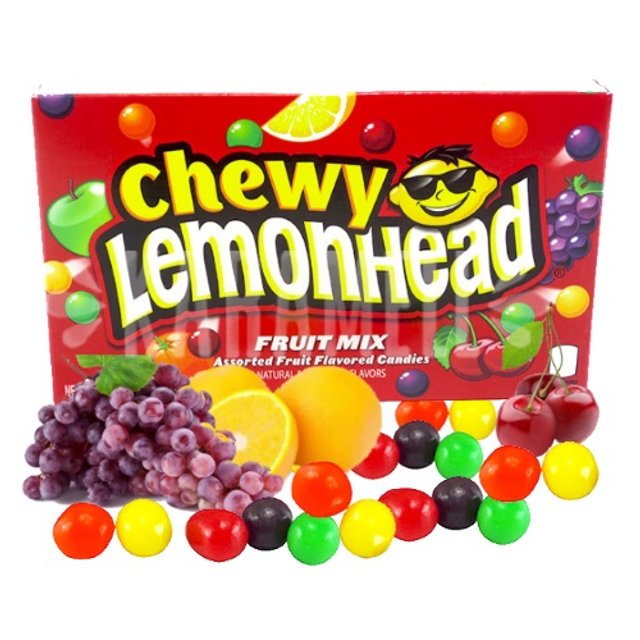 Balas Chewy Lemonhead Fruit Mix - Importado dos Estados Unidos ...