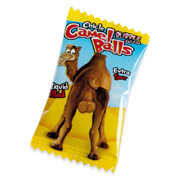 5 Chicletes Camel Balls - Bolas de Camelo - Importado | Karamell Store