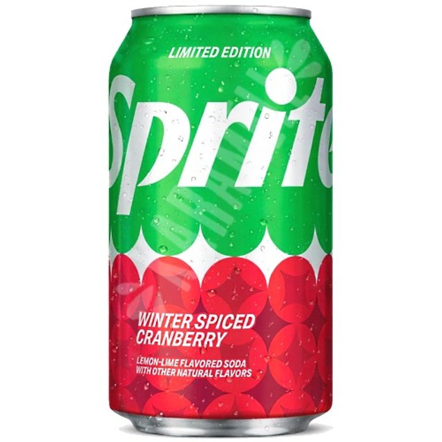 Refrigerante Sprite Winter Spiced Cranberry 355ml - Importado EUA ...