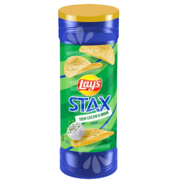 Salgadinho Lay's Stax Sour Cream & Onion - México | Karamell Store