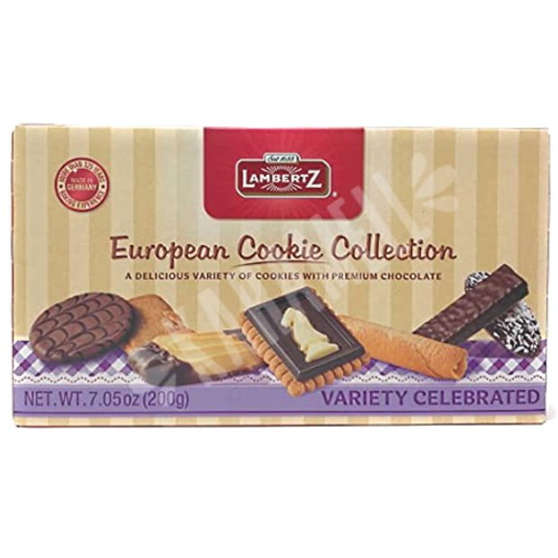 Biscoito European Cookie Collection Variety - Lambertz - Alemanha ...