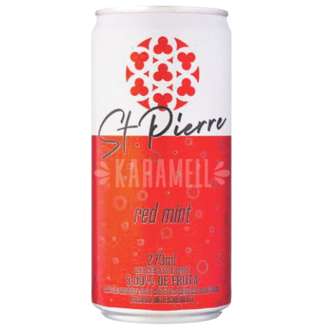 Refrigerante Premium Red Mint - St Pierre | Karamell Store