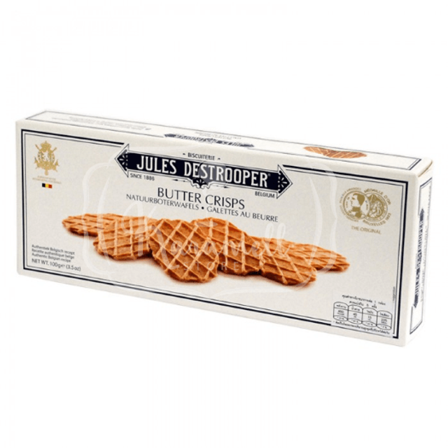 Jules Destrooper Butter Crisps - Waffle Importado da Bélgica | Karamell ...