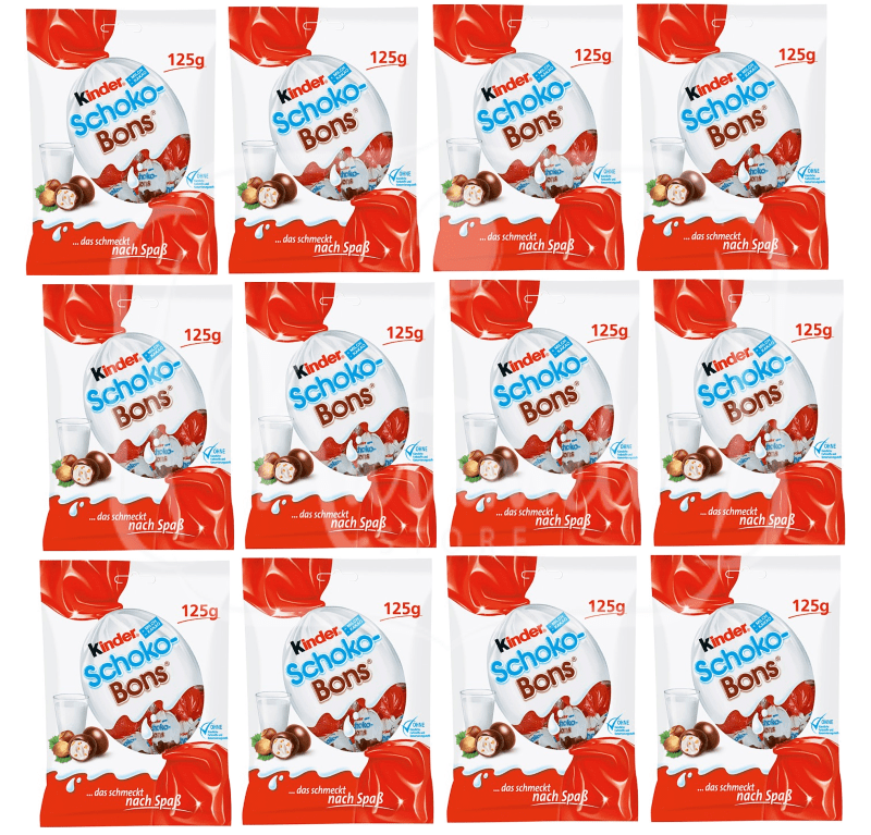 Kinder Schoko Bons Ferrero - ATACADO 12X - Importado Alemanha ...