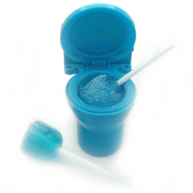 Sour Flush Toilet Bowl Blue Raspberry Pirulitos Pó Ácido Importado EUA ...