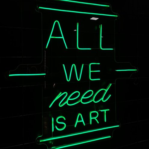 Placa luminária neon Led - BOCA - 30x20cm | Atacado Neon