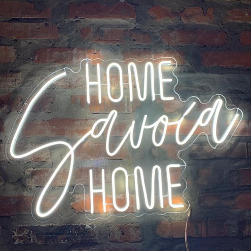 Placa Luminária Neon Led - LUZ - 40x15cm | Atacado Neon