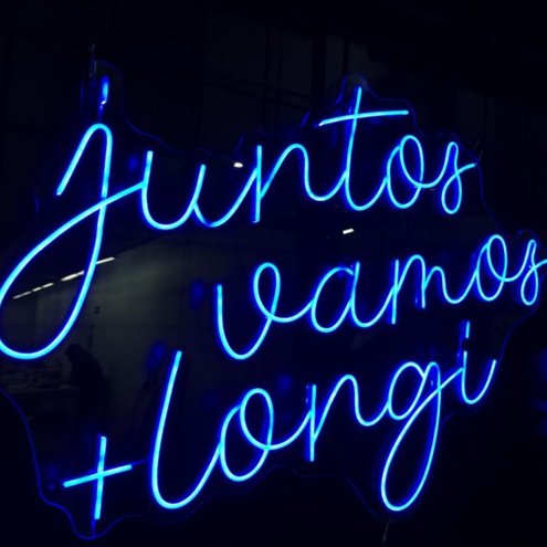 Placa Luminária Neon Led - FOREVER - 70x25cm | Atacado Neon