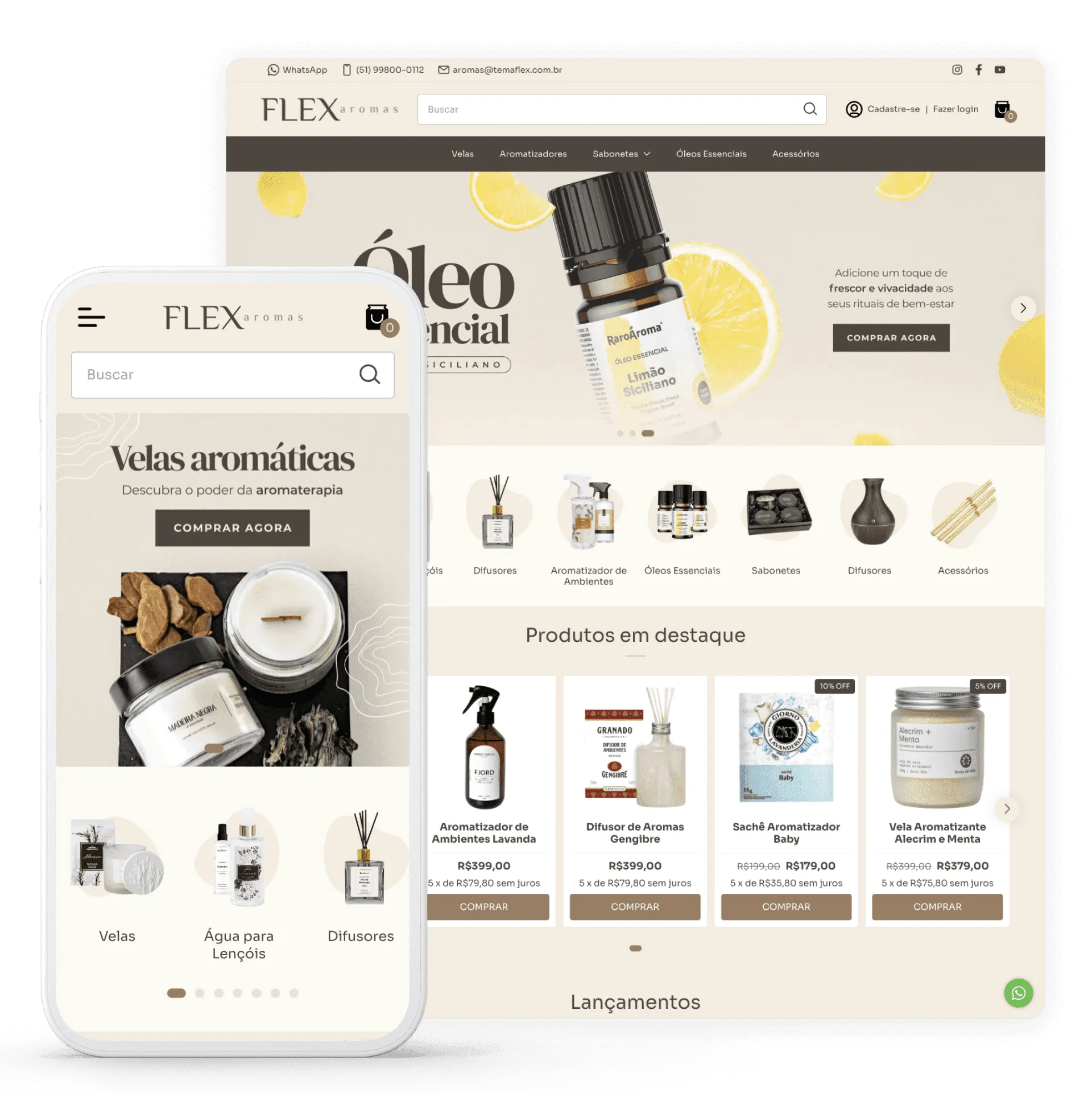 Tema Flex Nuvemshop | Flex Commerce & odo.digital