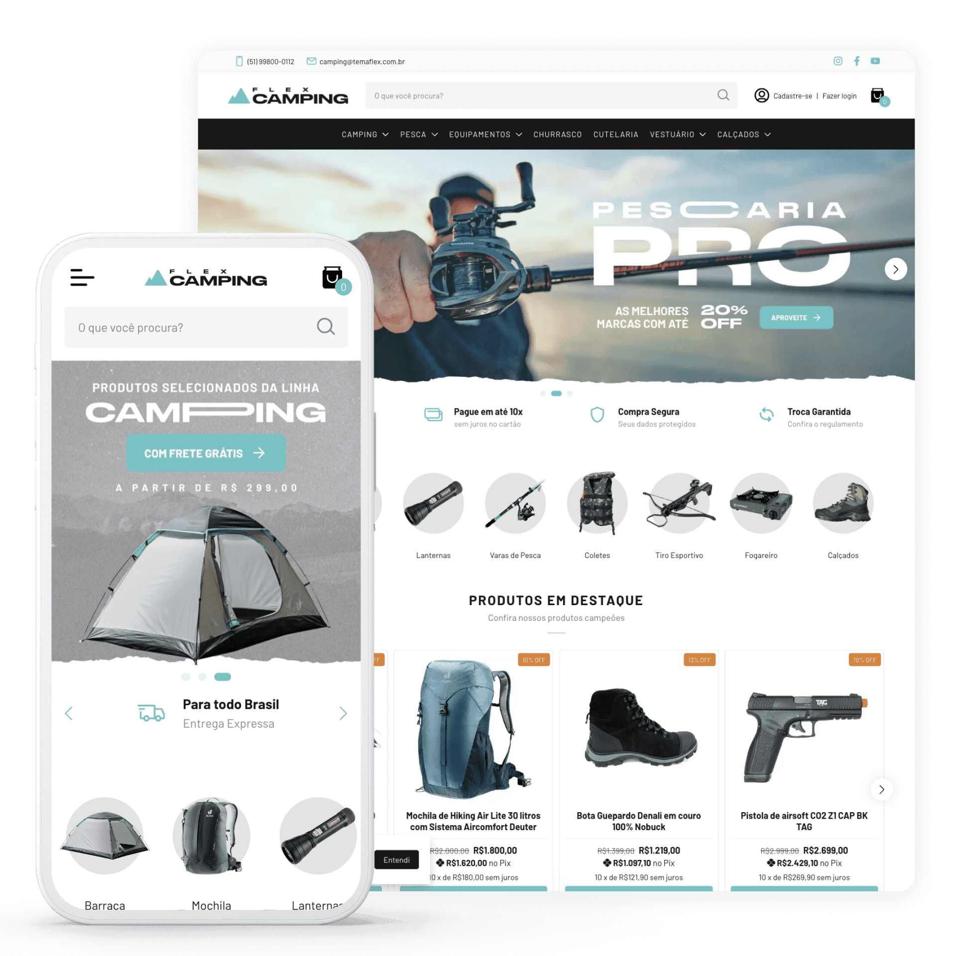 Tema Flex - Embed Parceiros | Flex Commerce & odo.digital