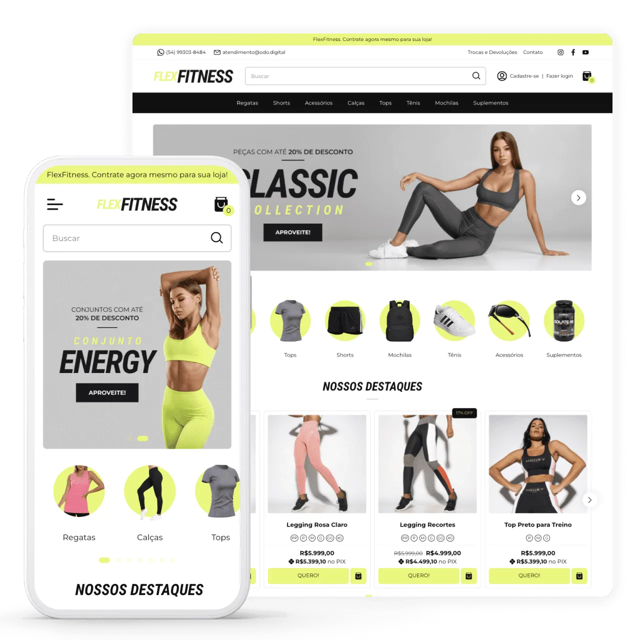 Tema Flex Nuvemshop | Flex Commerce & odo.digital