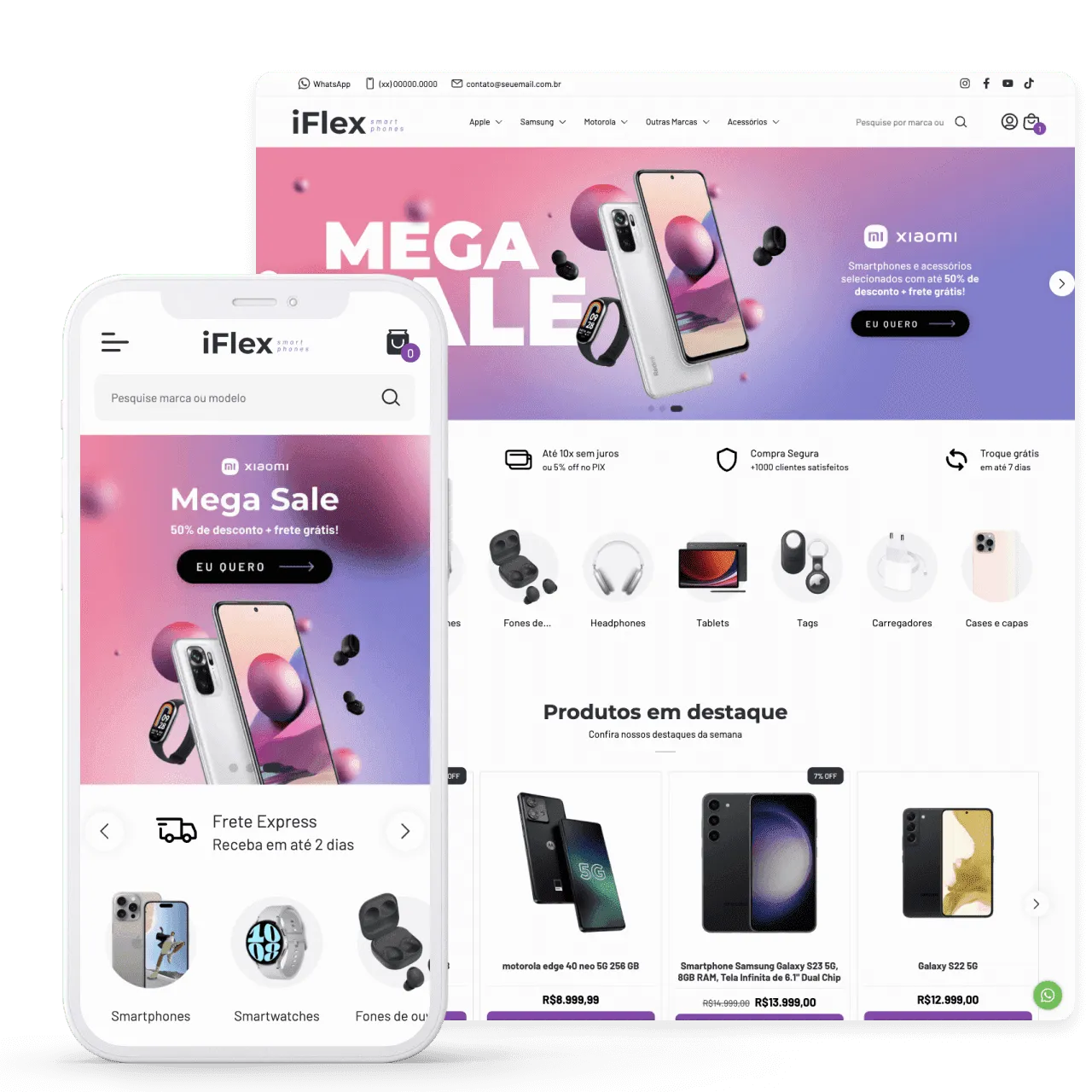Tema Flex Nuvemshop | Flex Commerce & odo.digital
