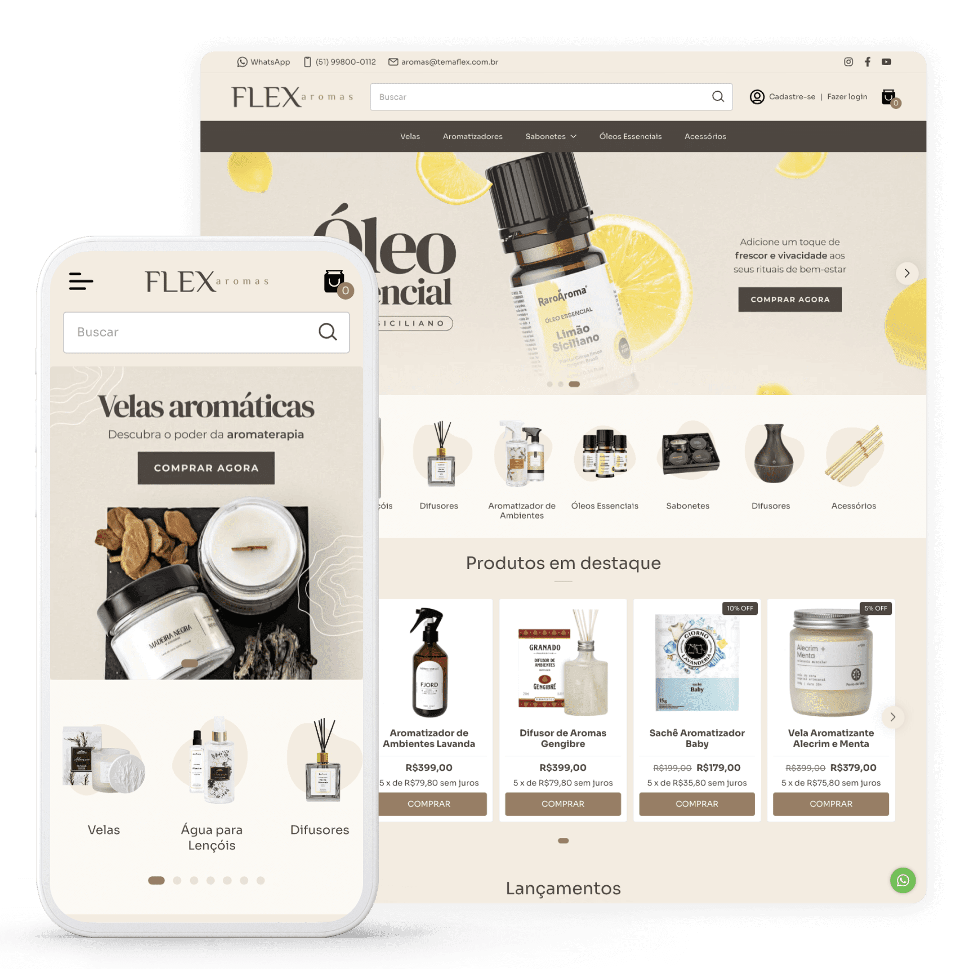 Tema Flex Nuvemshop | Flex Commerce & odo.digital