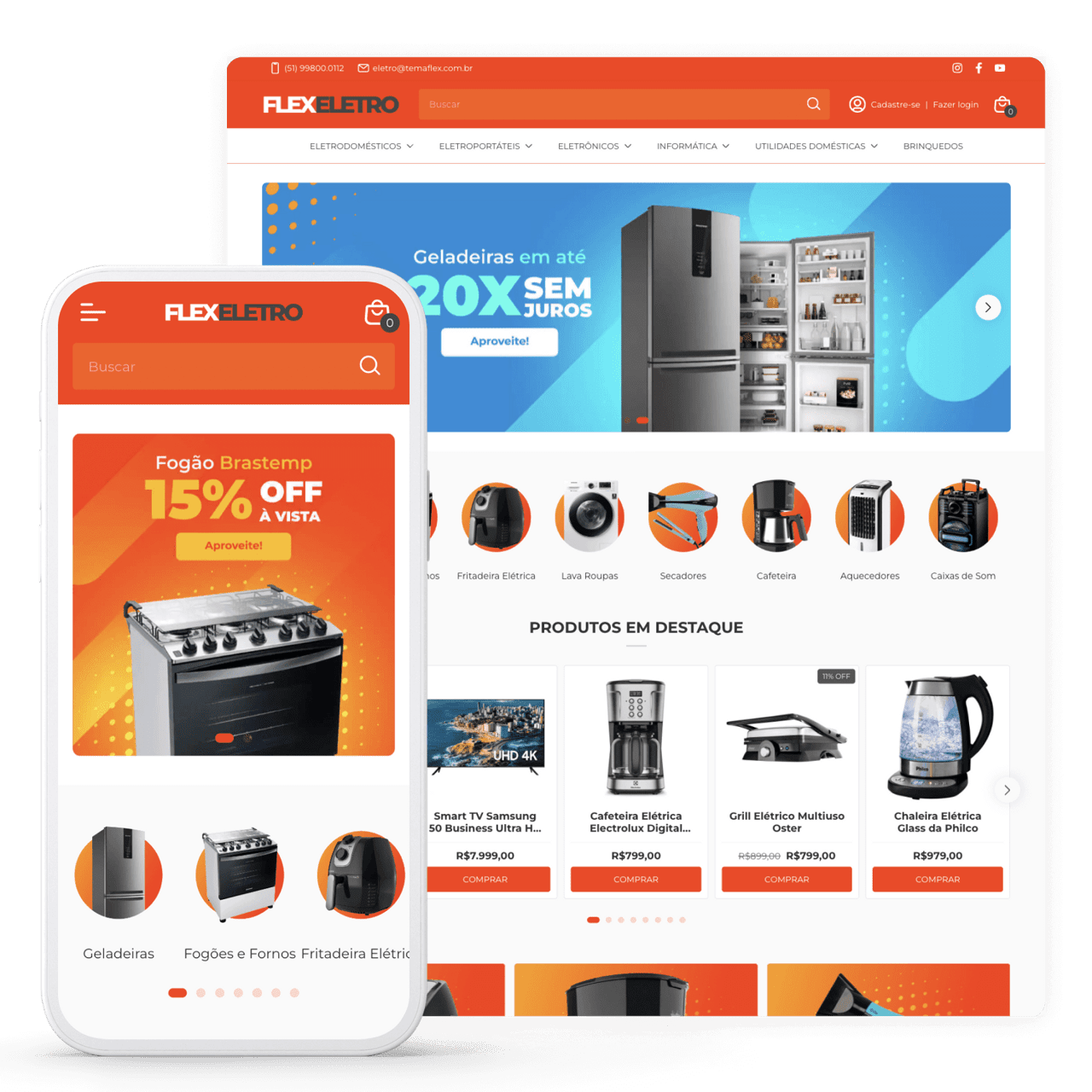 Tema Flex Nuvemshop | Flex Commerce & odo.digital