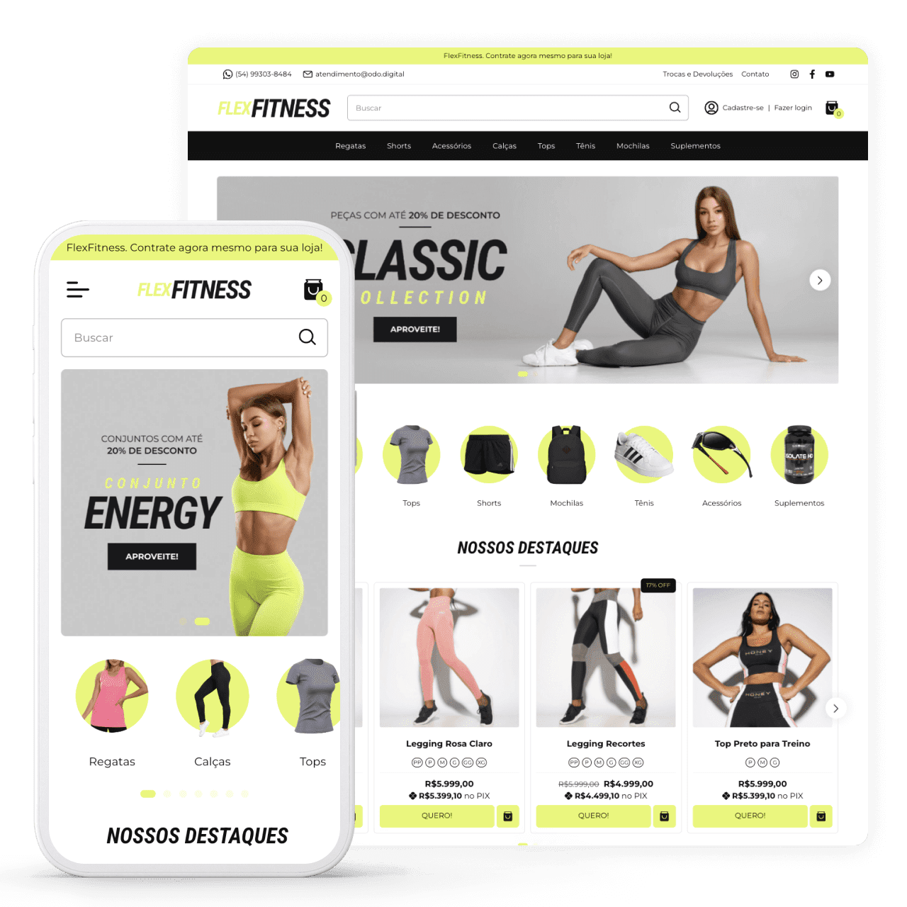Tema Flex Nuvemshop | Flex Commerce & odo.digital